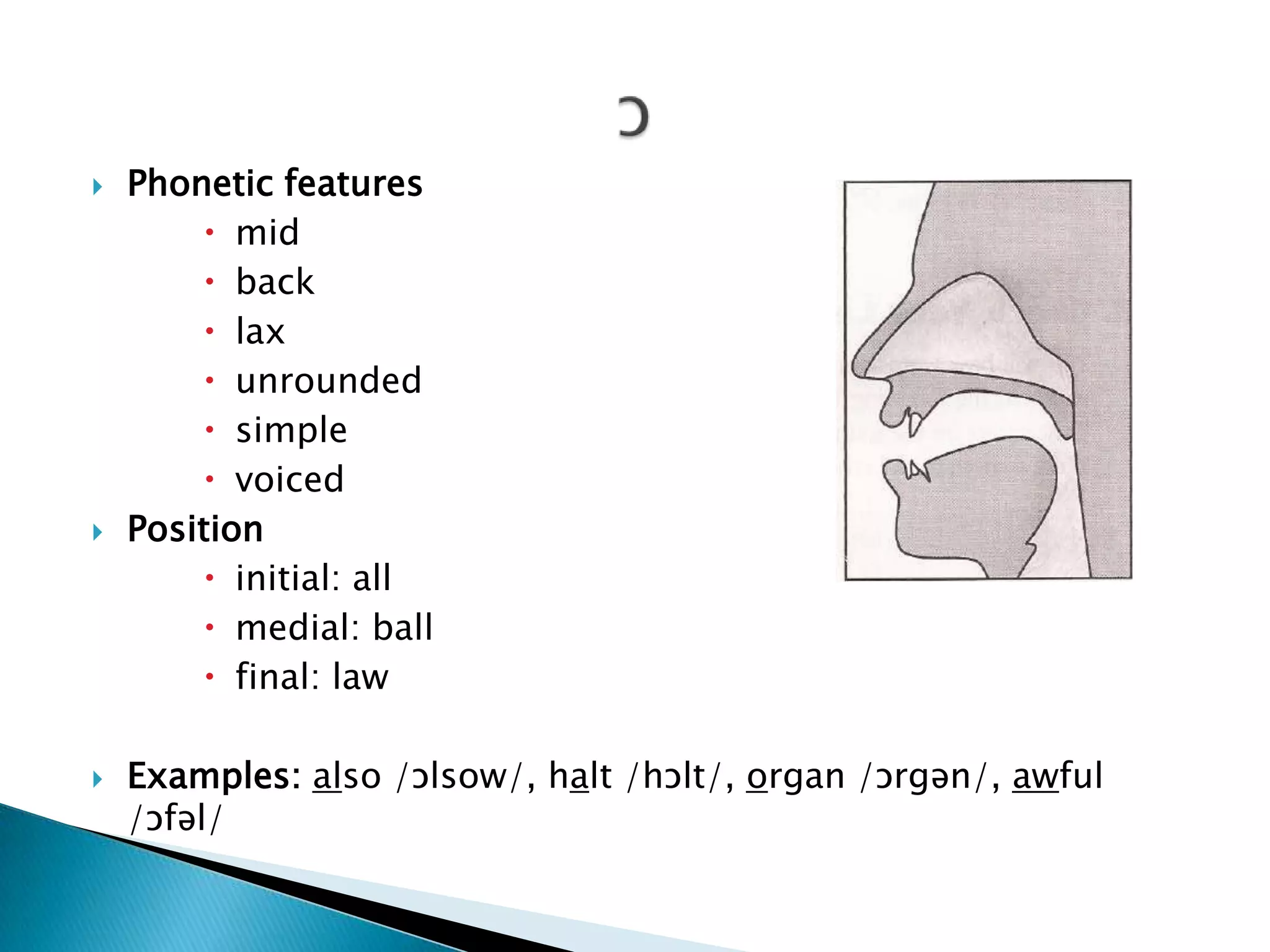 Phonology English vowels by Luis Vasconez | PPTX