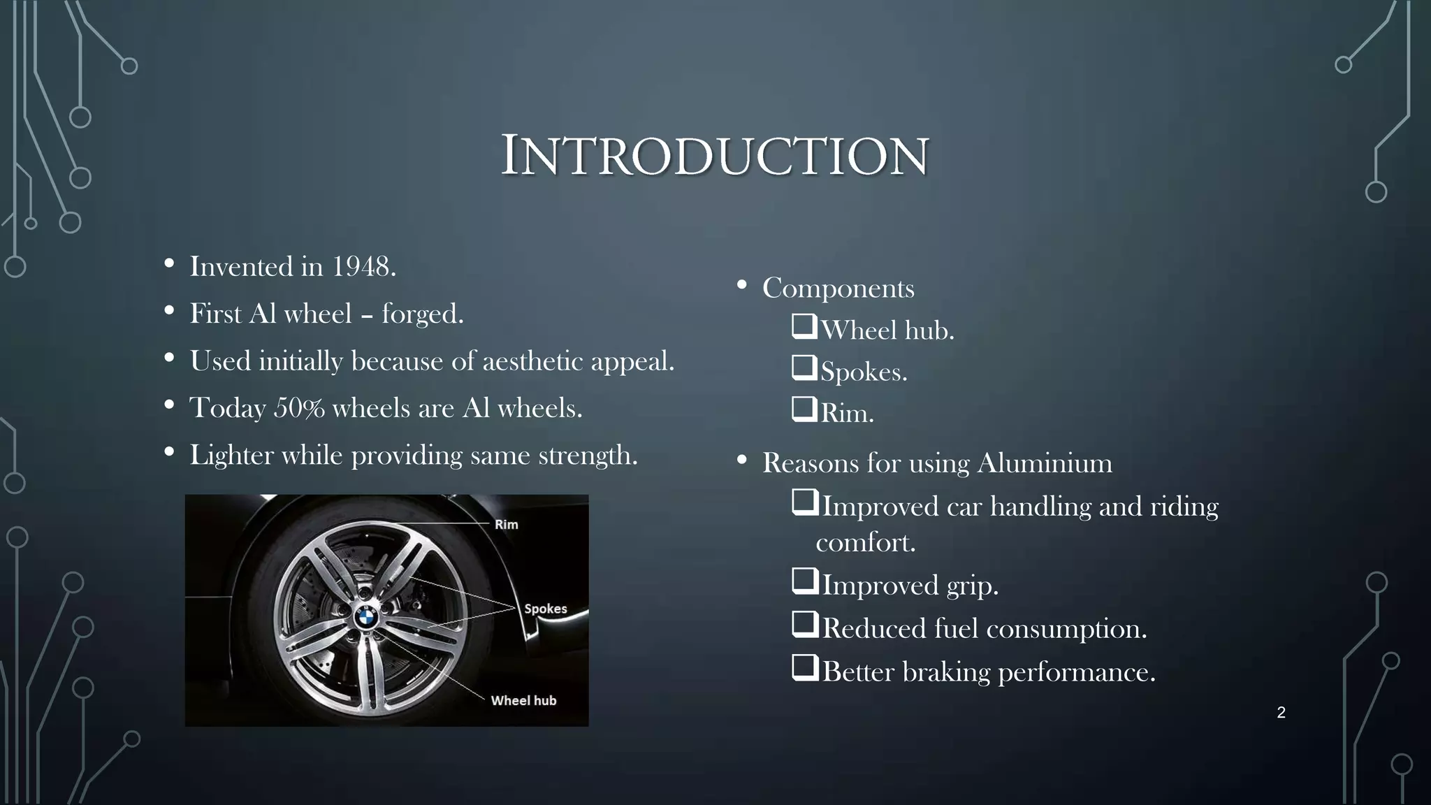 Aluminium wheel manufacture | PPTX