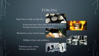 Aluminium wheel manufacture | PPTX