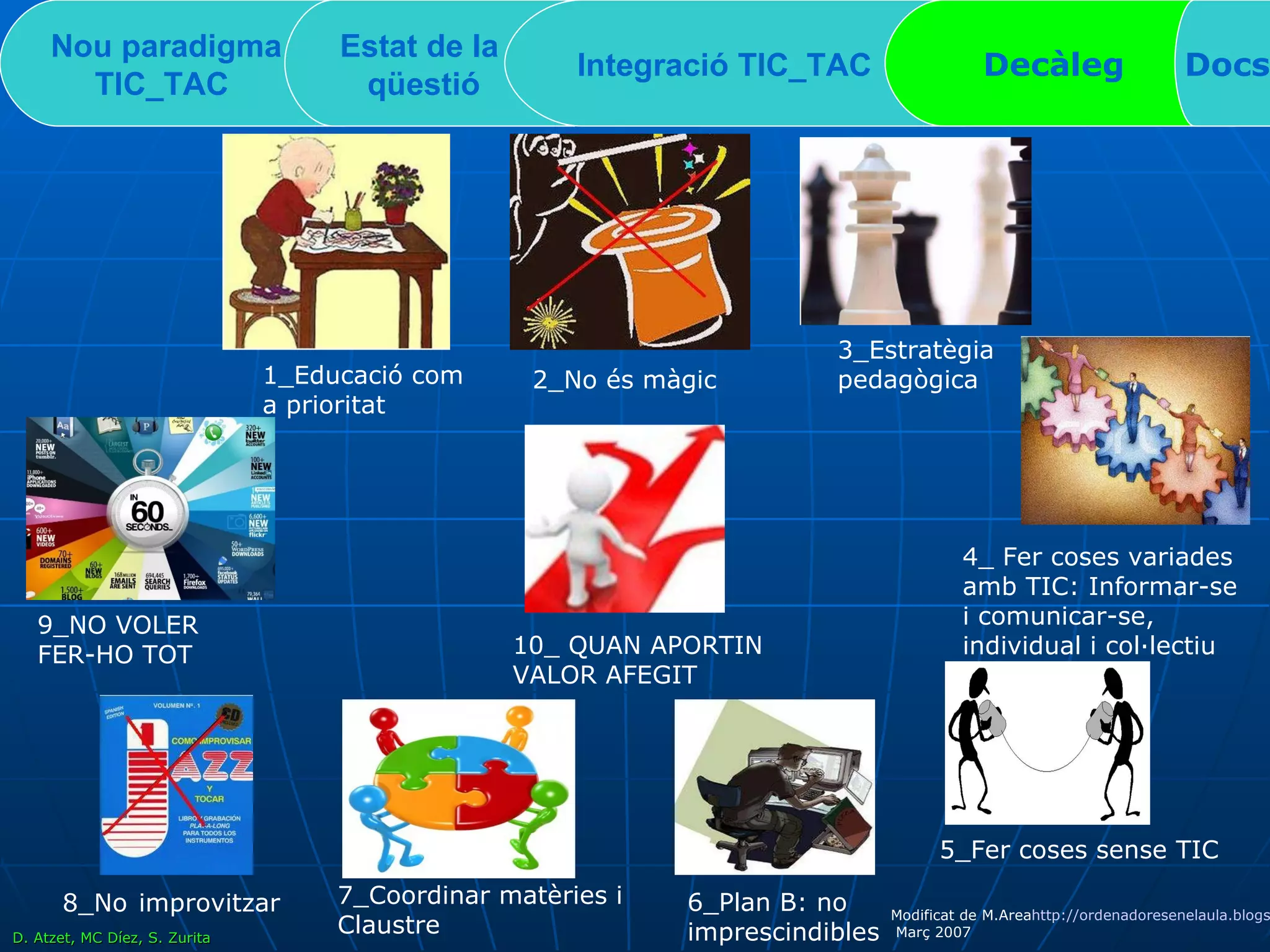 Tic tac a l'aula | PPT