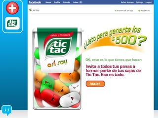 Tic Tacs Facebook Promotion | PPT