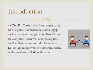 Tic tac toe | PPT