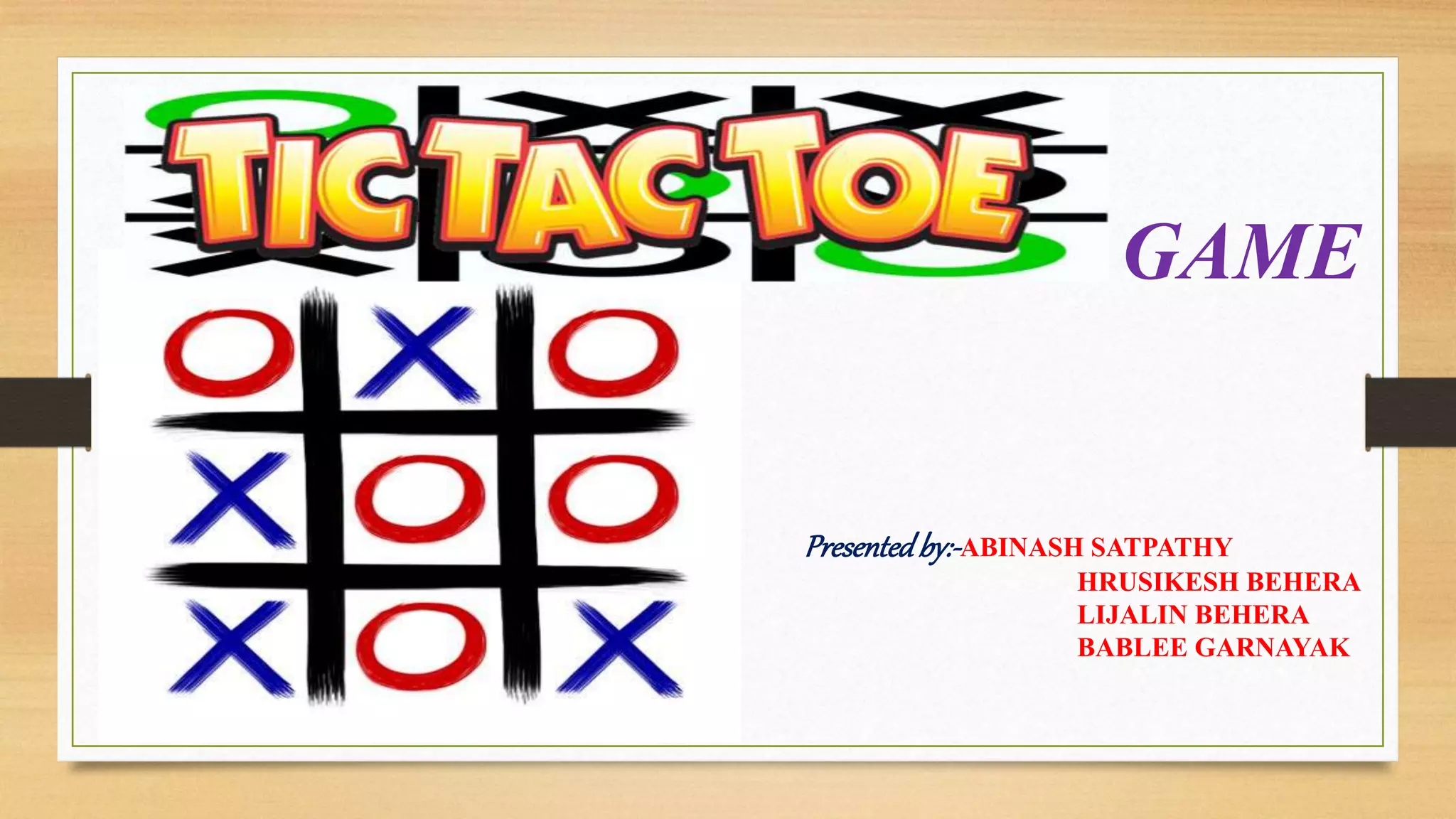 tic tac toe.pptx