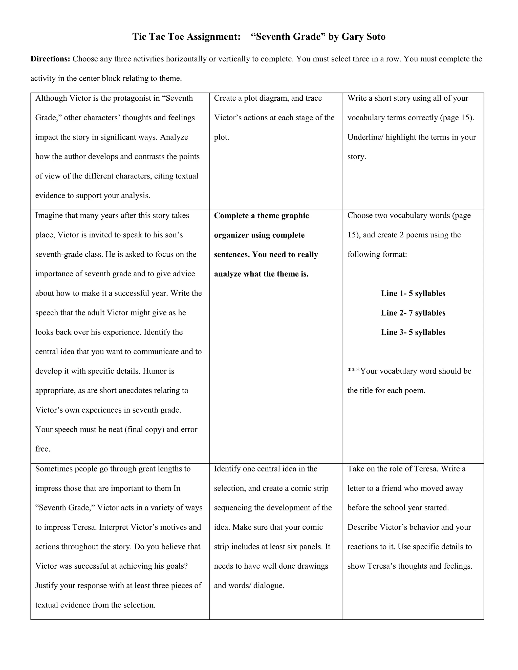 Tic Tac Toe Assignment | PDF