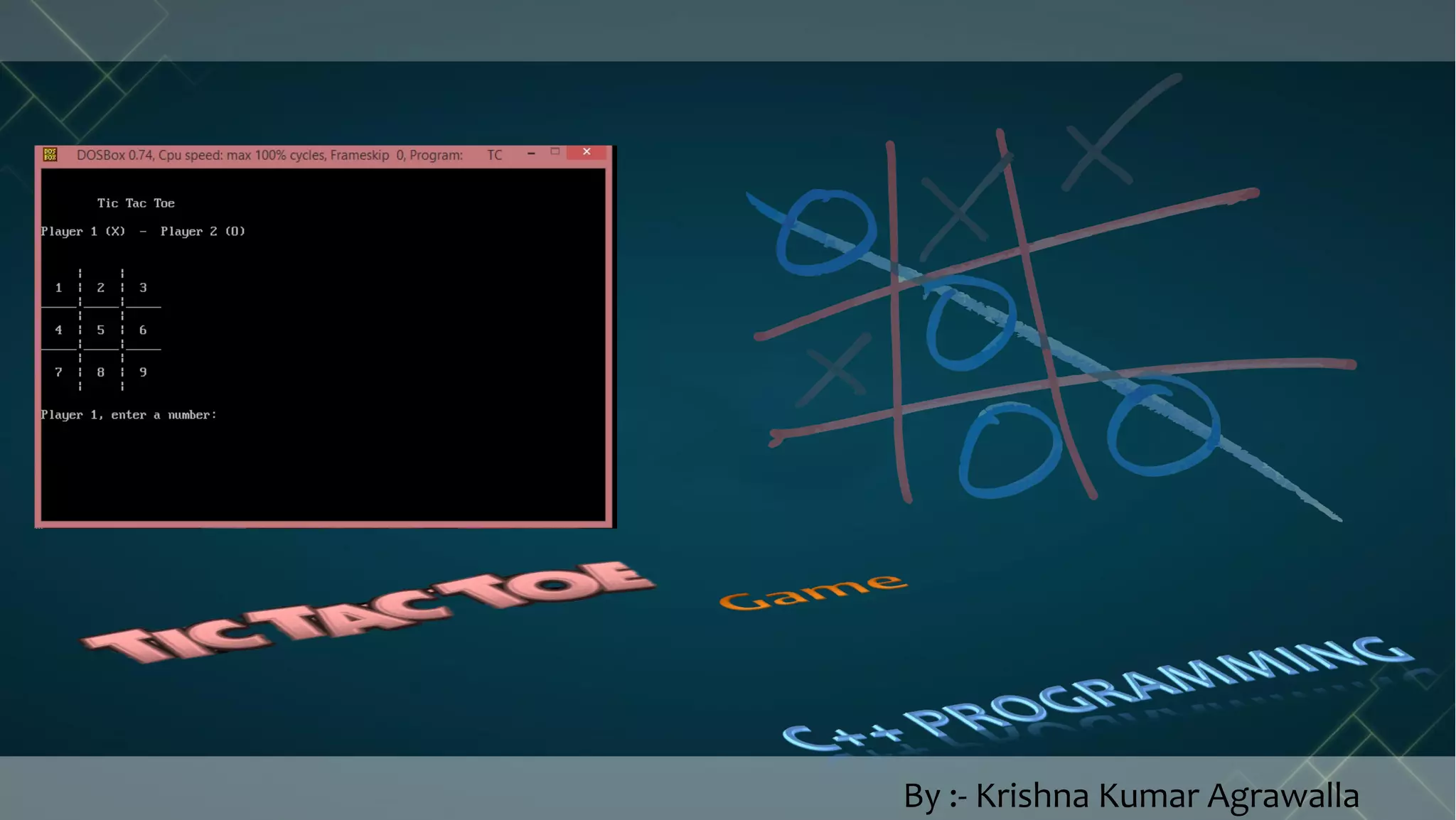 Tic tac toe c++ programing | PPT | Programming Languages | Computing