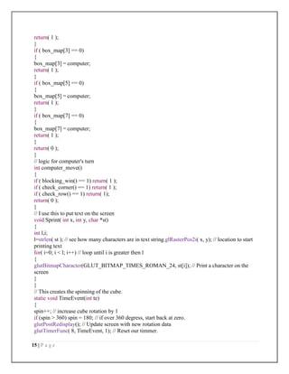 Tictactoe game management system project report.pdf