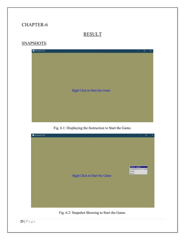 Tictactoe game management system project report.pdf | 3-D Graphics | Computer Software and ...