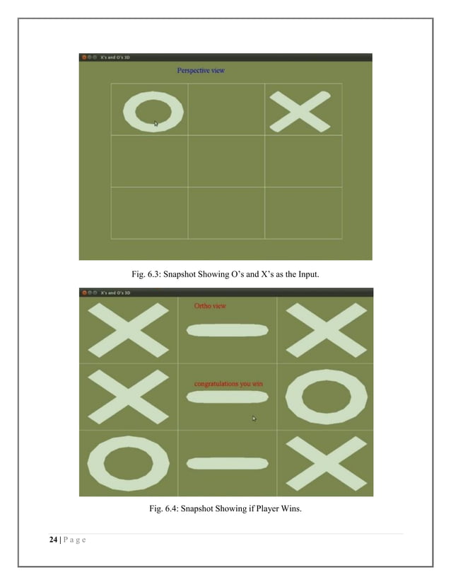 Tictactoe game management system project report.pdf | 3-D Graphics | Computer Software and ...