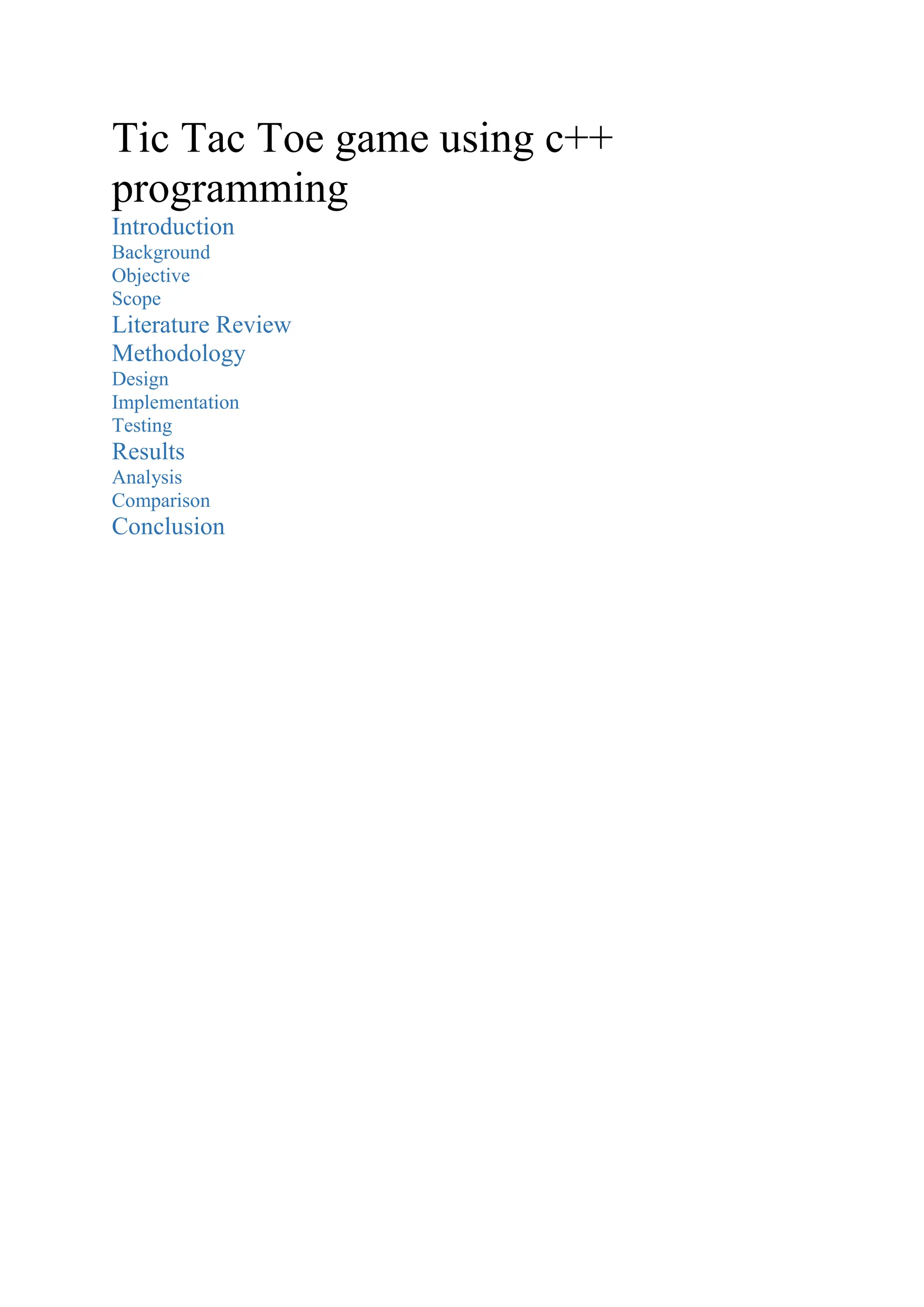 Tic Tac Toe game using c++ programming.docx