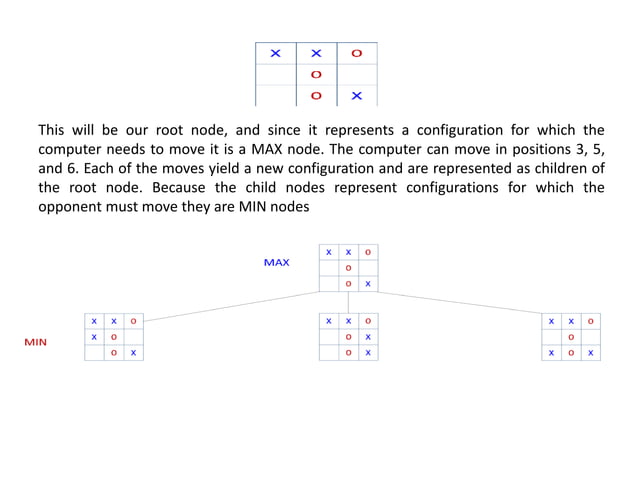 Tic tac toe simple ai game | PPTX