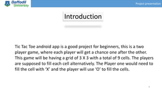 Tic toc game presentation | PPT