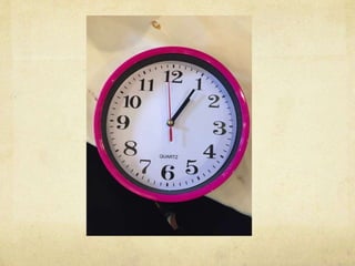 Tic toc goes the clock | PPTX