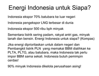 Tidak Ada Subsidi Bbm | PPT