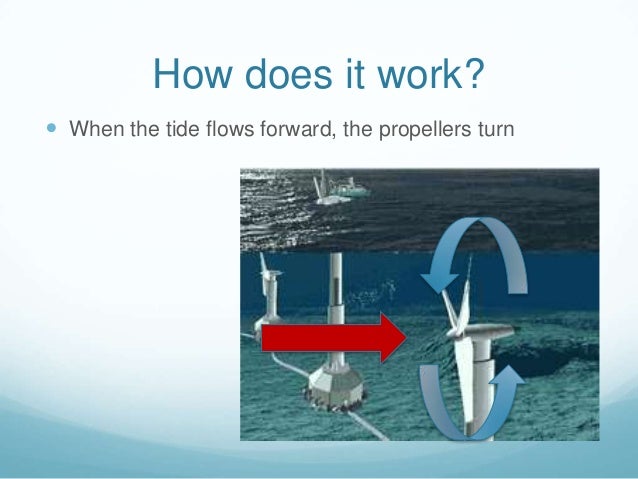 Tidal energy