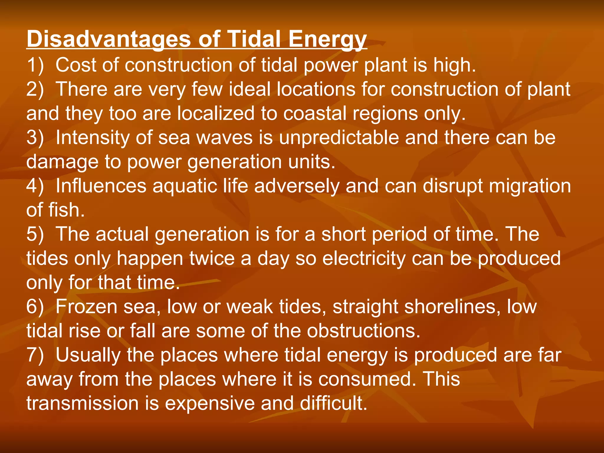 Tidal energy | PPT