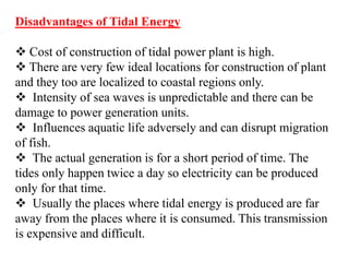 Tidal energy | PPTX