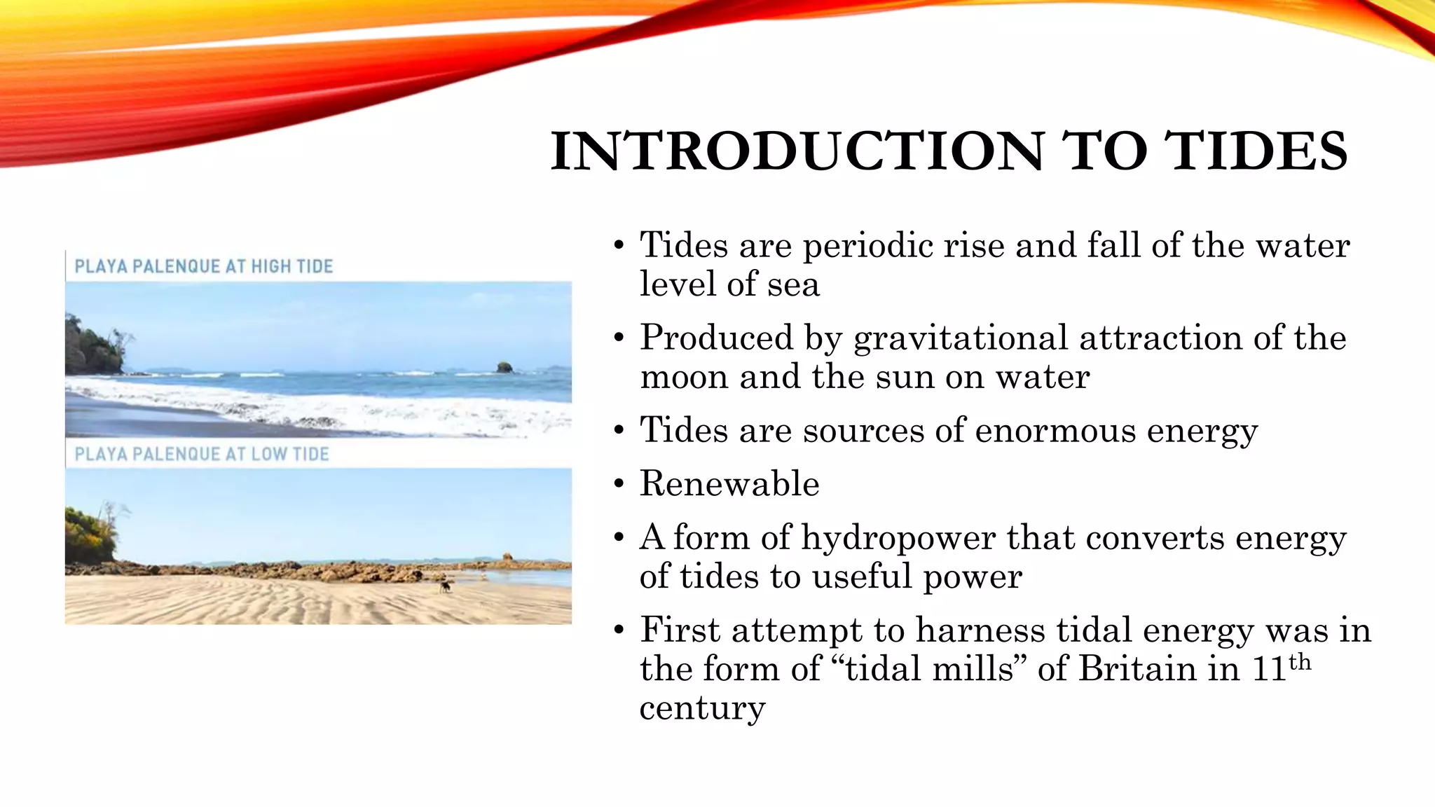 Tidal energy | PPTX | Power and Energy Industry | Industries