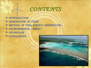 Tidal energy | PPT