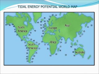 Tidal Energy Map