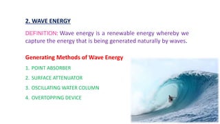 Ocean Power Generation | PPTX