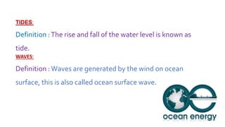 Ocean Power Generation | PPTX