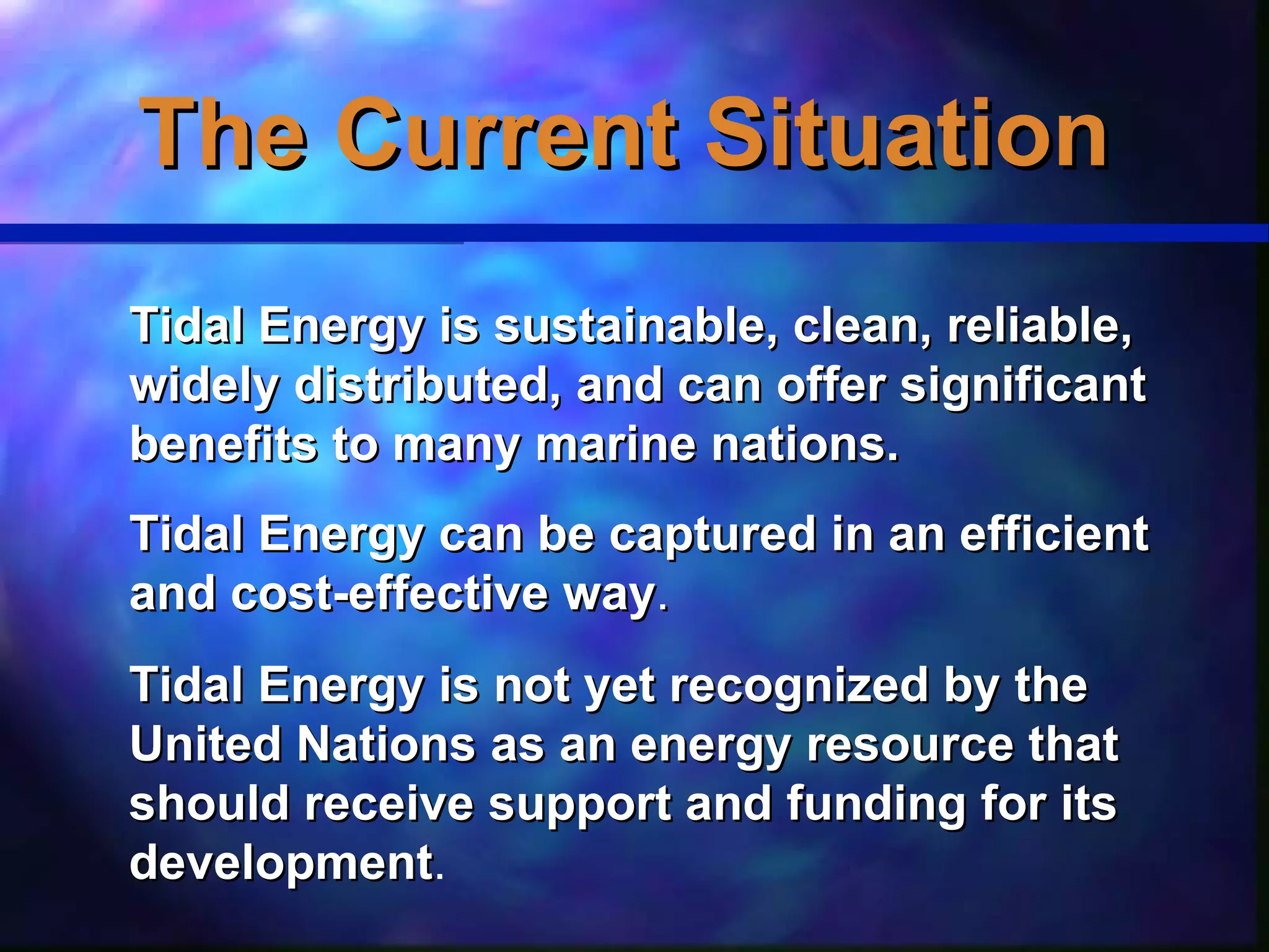Tidal energy overview7 | PPT