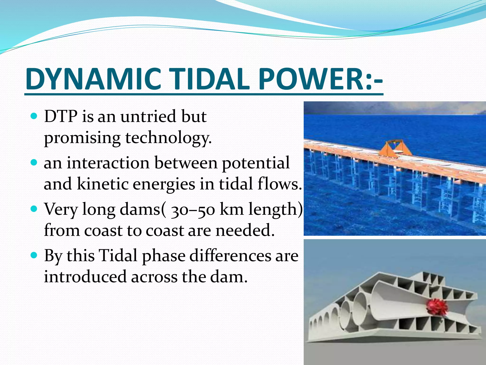 Tidal generaters how do they work | PPTX