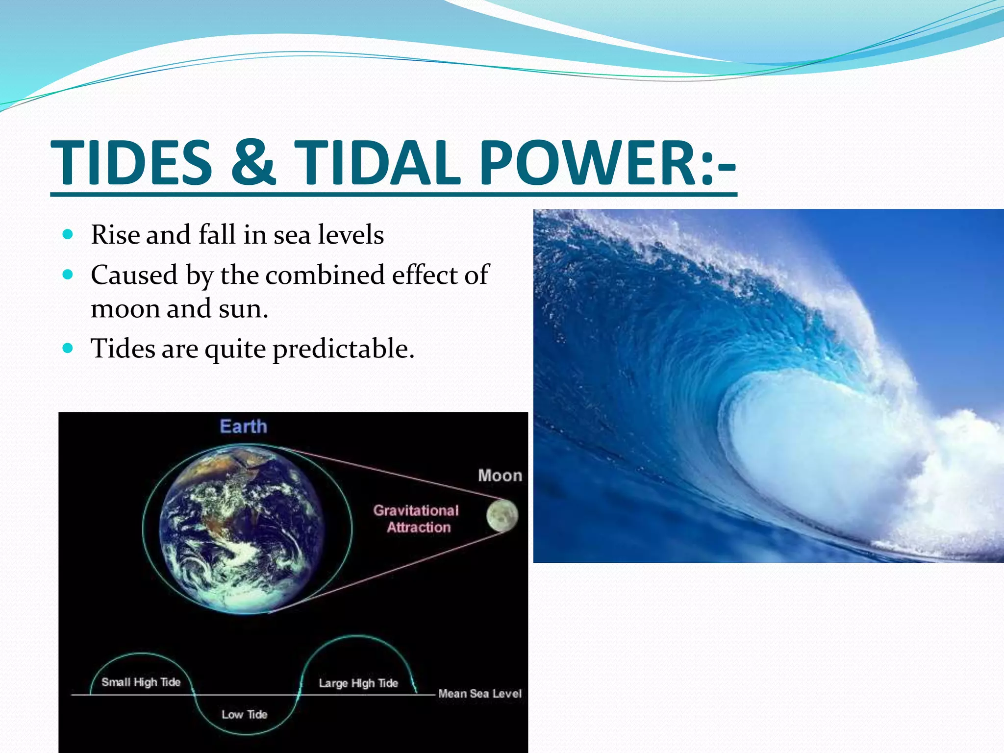 Tidal generaters how do they work | PPTX