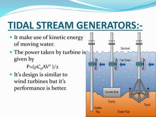 Tidal generaters how do they work | PPT