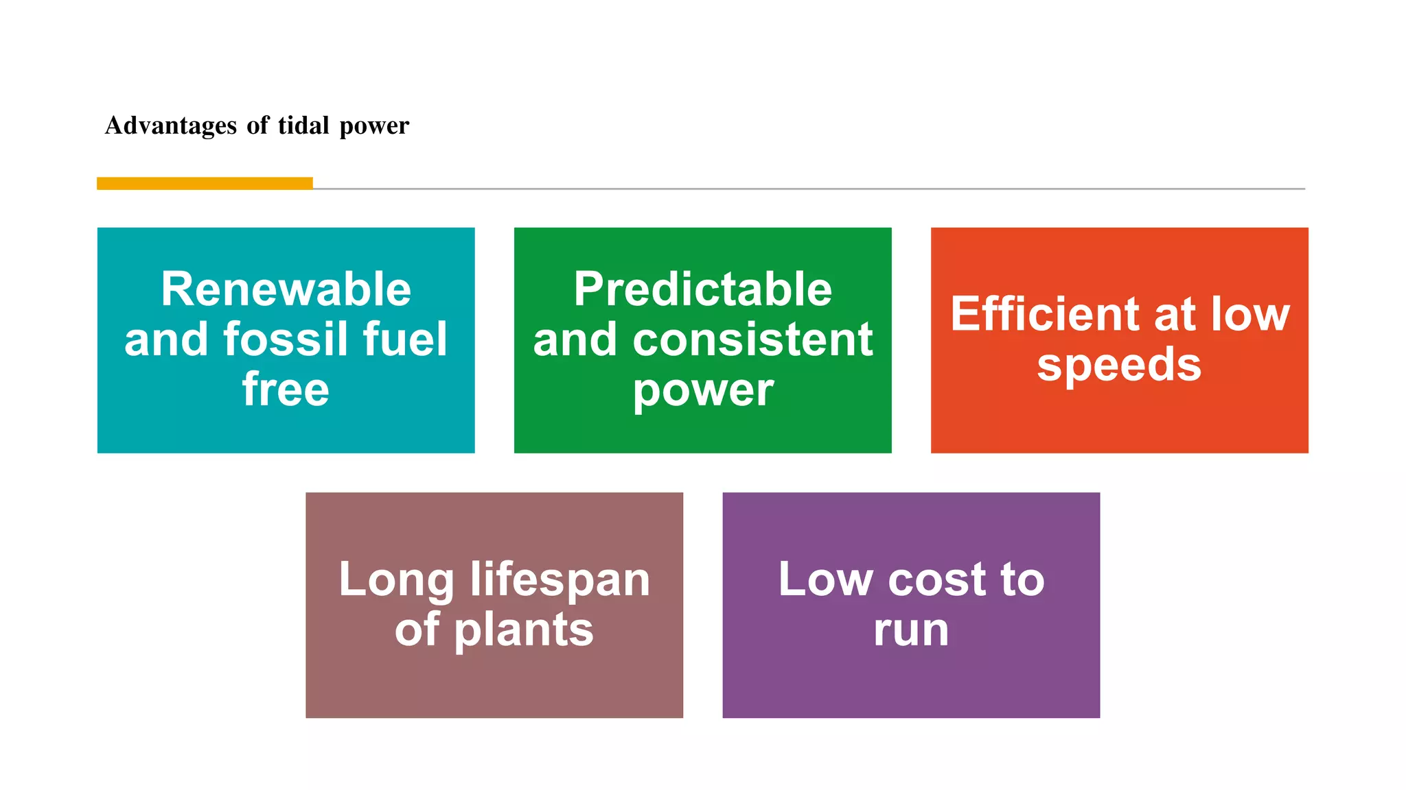 Construction and working of Tidal power plant | PPTX