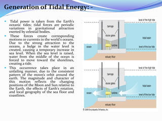 Tidal power generation | PPTX