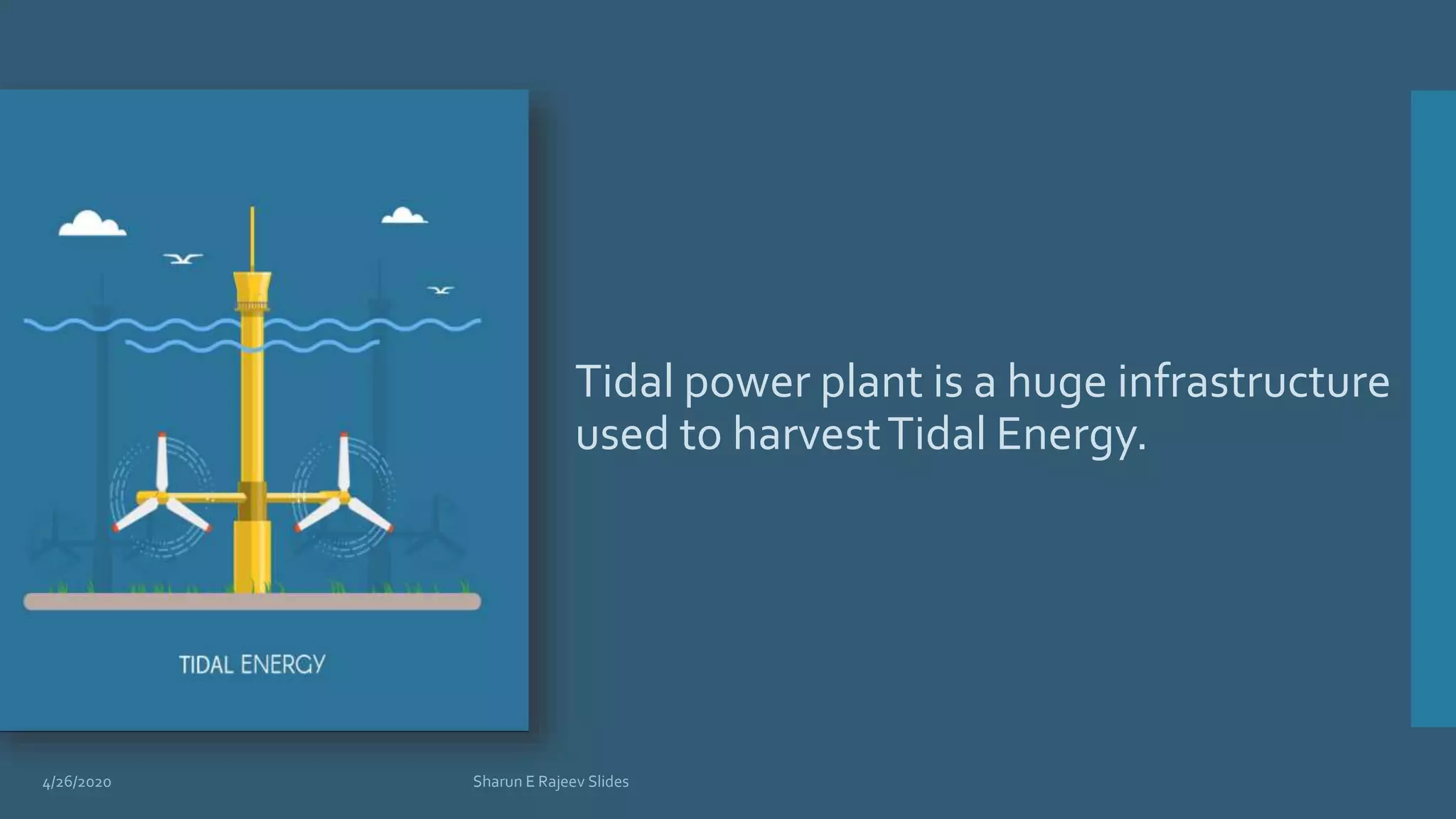 Tidal power plant | PPTX