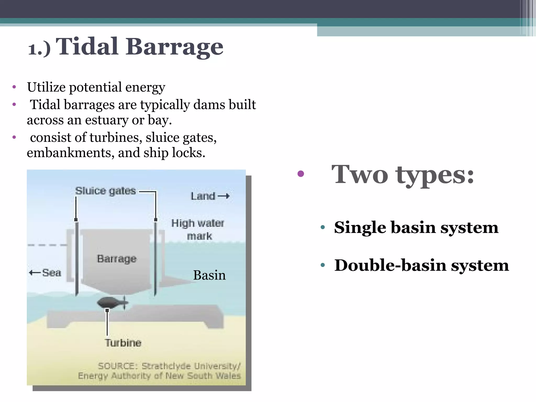 Tidal power plants | PPT