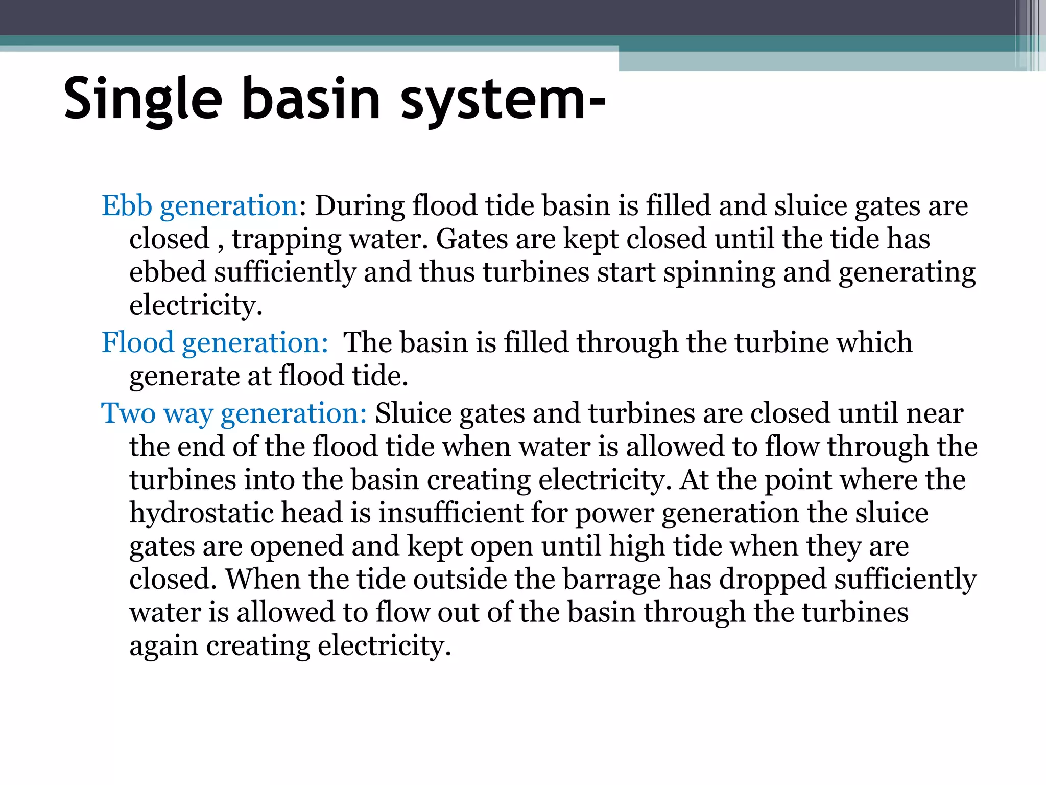 Tidal power plants | PPT