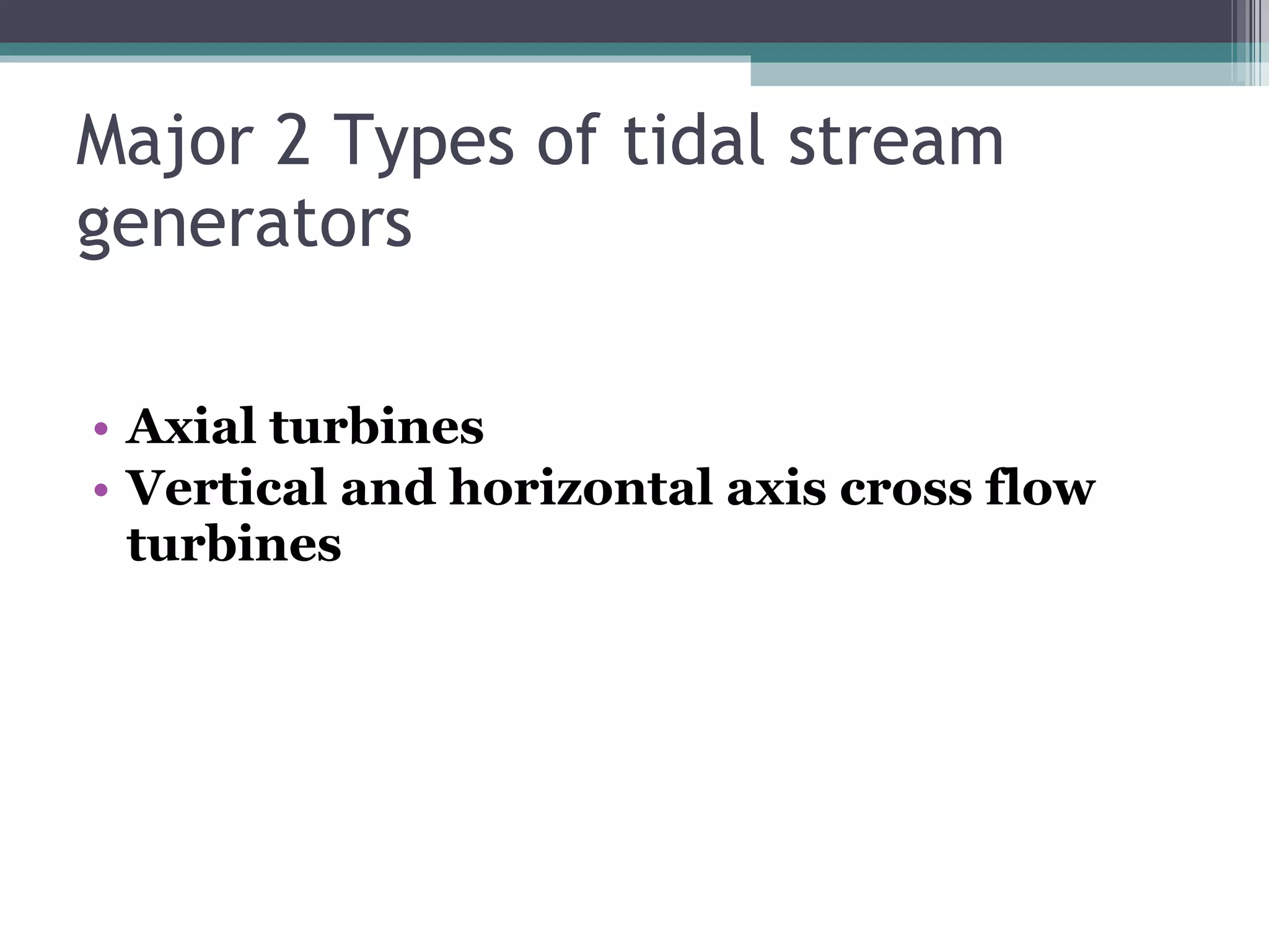 Tidal power plants | PPT