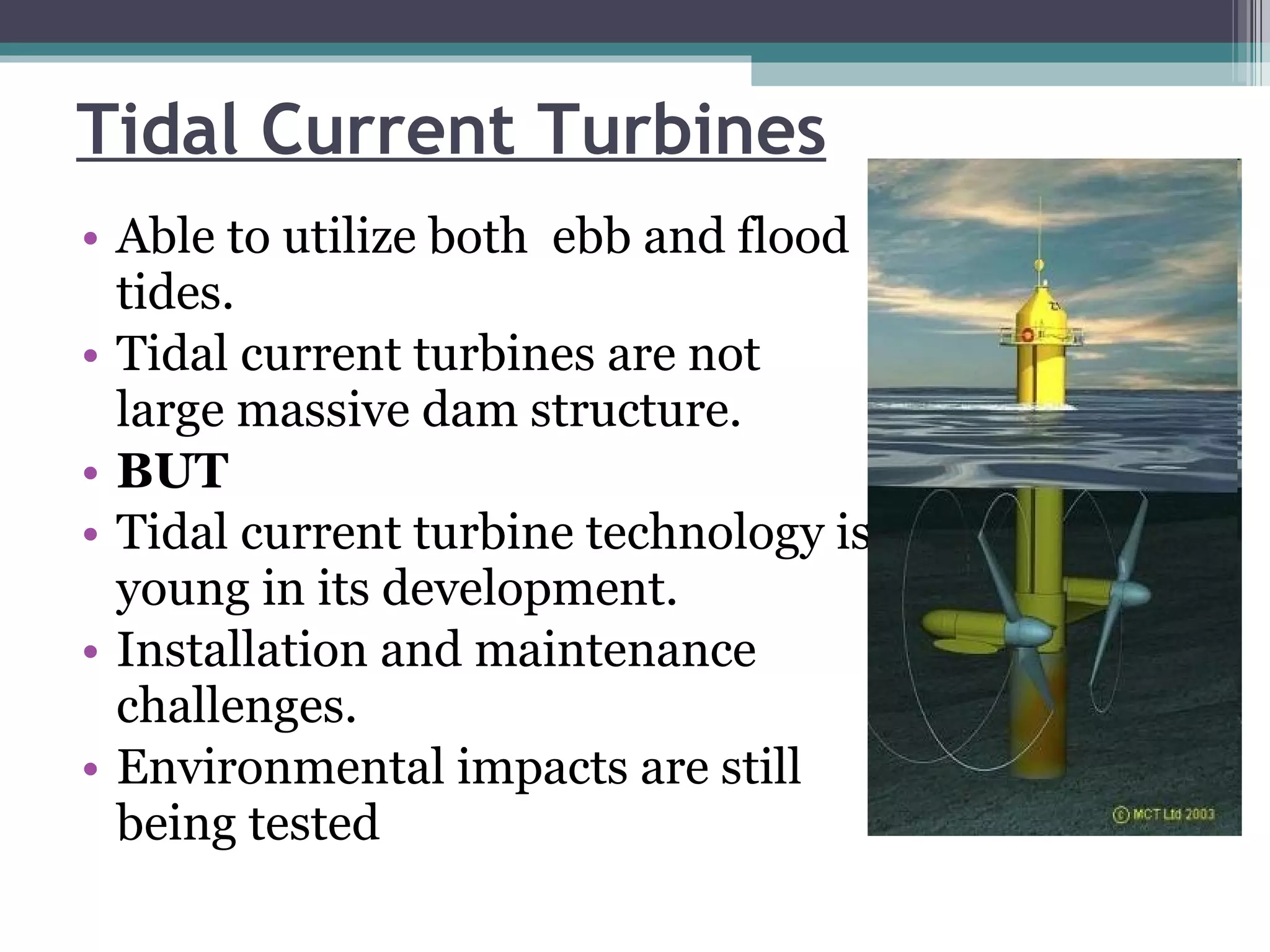 Tidal power plants | PPT | Geology | Science
