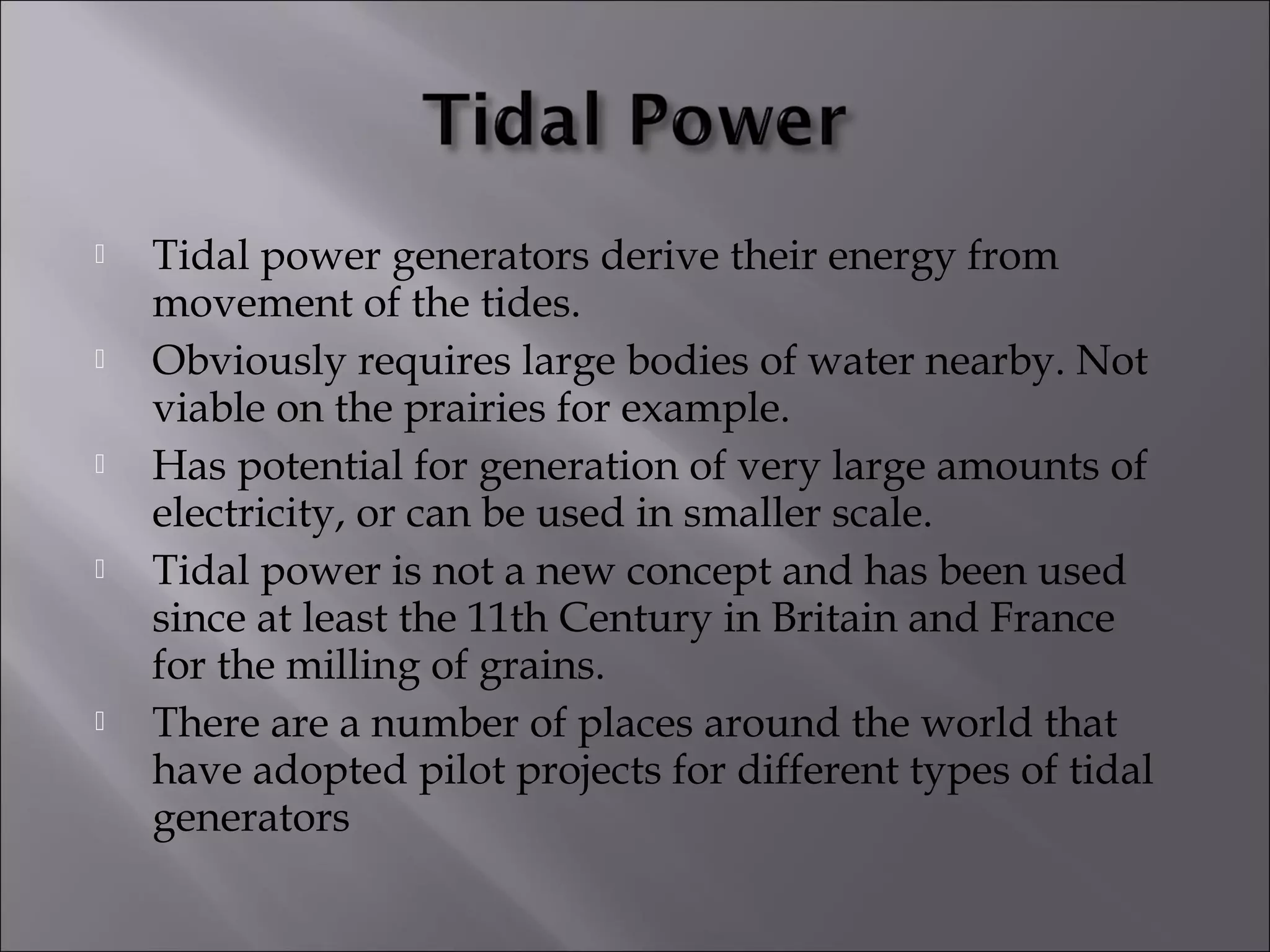 Tidal power vikas singh | PPT