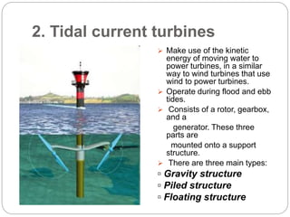 Tidal power Plant | PPTX