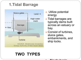 Tidal power Plant | PPTX