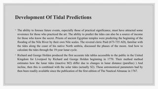 Tidal predictions ppt.pptx Pasang surutu | PPTX
