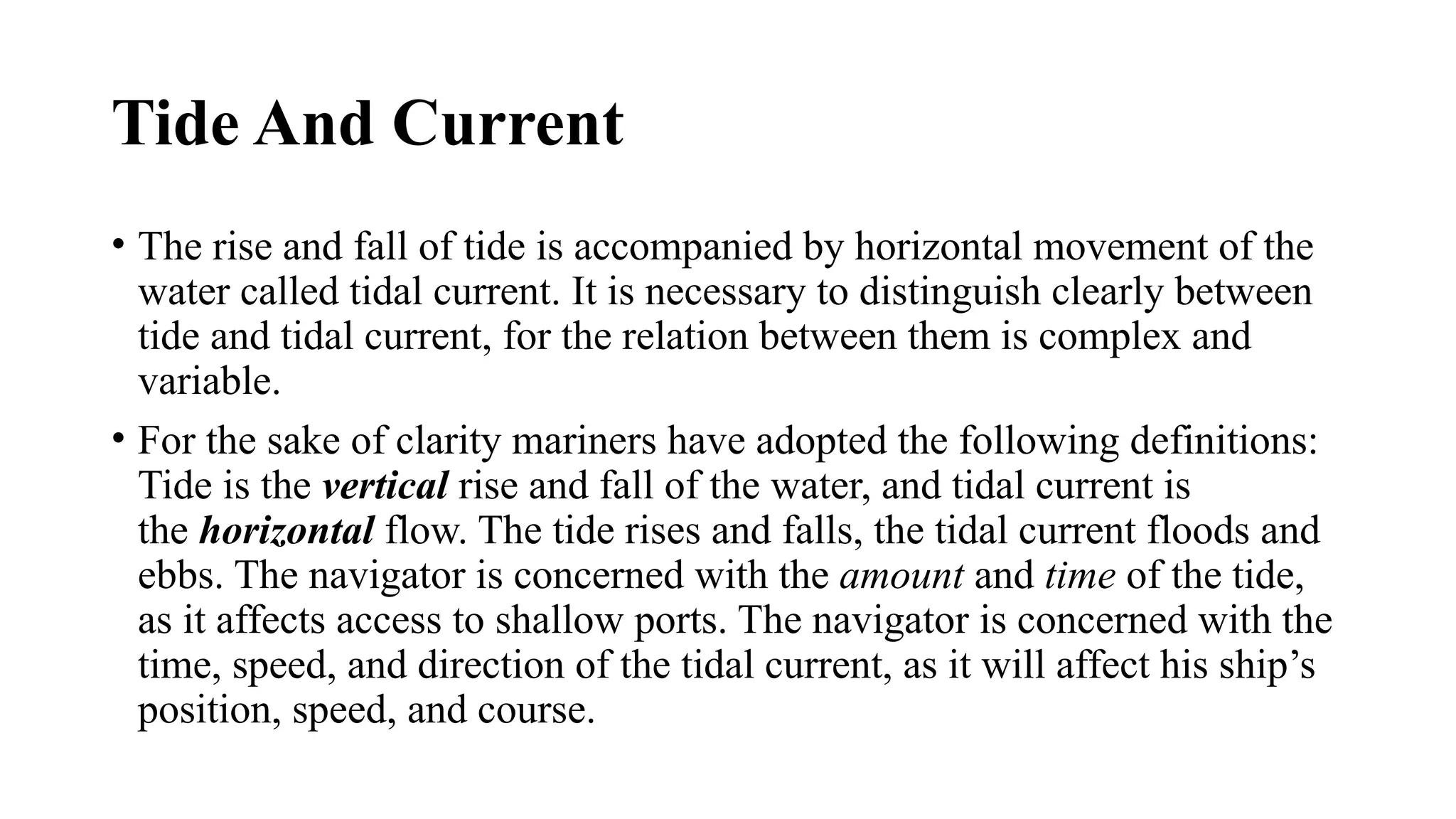 NAVIGATION 2: Tidal Theories and computation.pptx