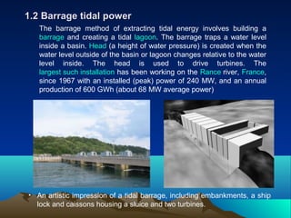 TIDAL and WAVE POWER | PPT