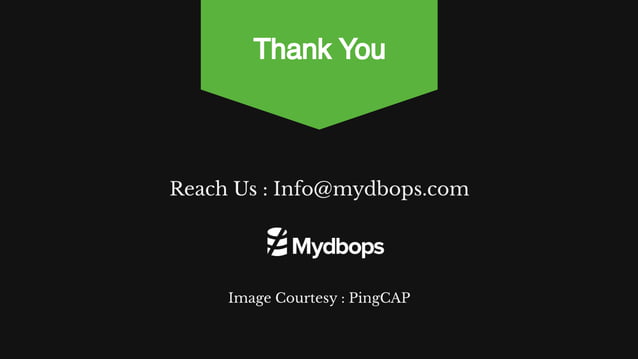 TiDB in a Nutshell - Power of Open-Source Distributed SQL Database - Mydbops | PPT