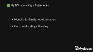TiDB in a Nutshell - Power of Open-Source Distributed SQL Database - Mydbops | PDF