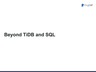 TiDB as an HTAP Database | PDF | Databases | Computer Software and Applications