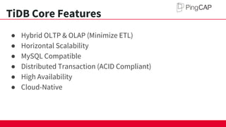 TiDB Introduction | PDF