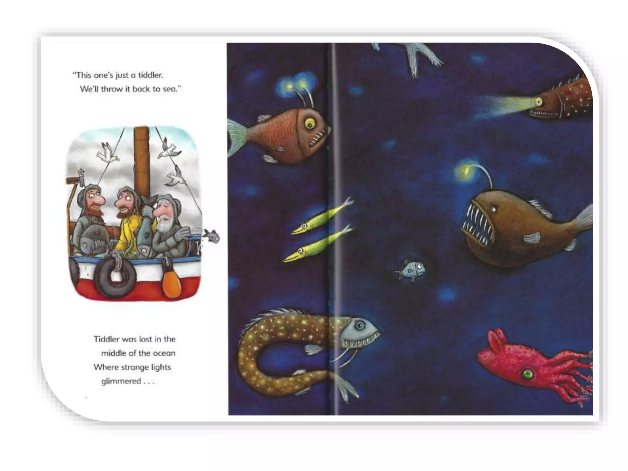 Tiddler the story telling fish | PPTX