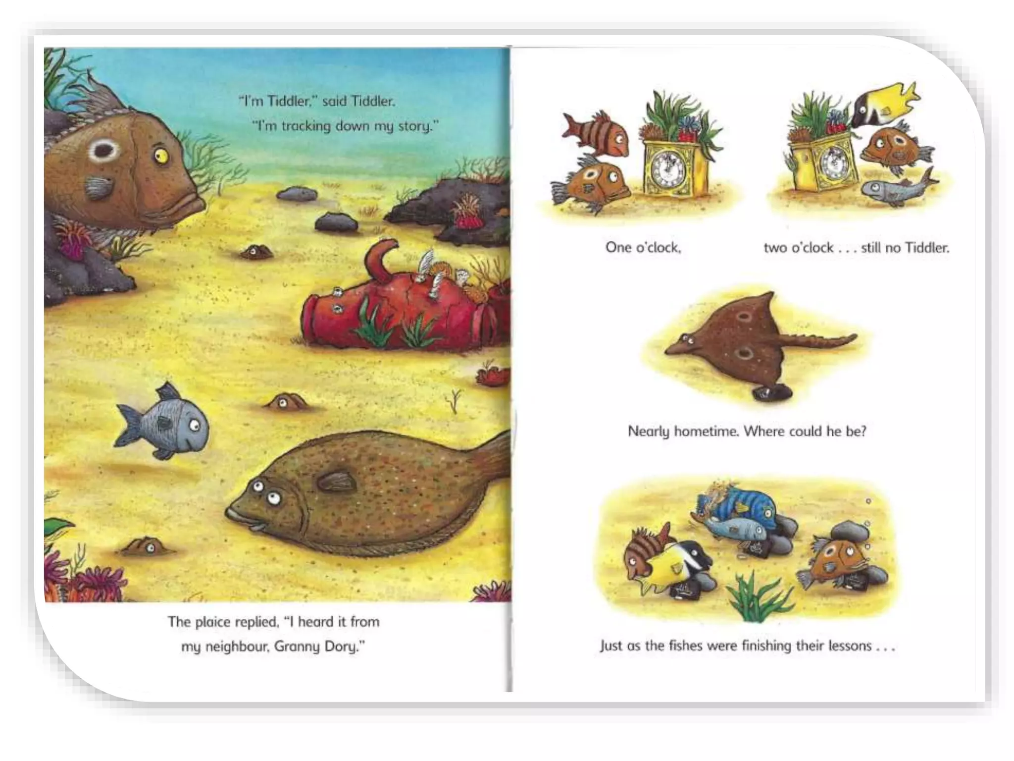 Tiddler the story telling fish | PPTX