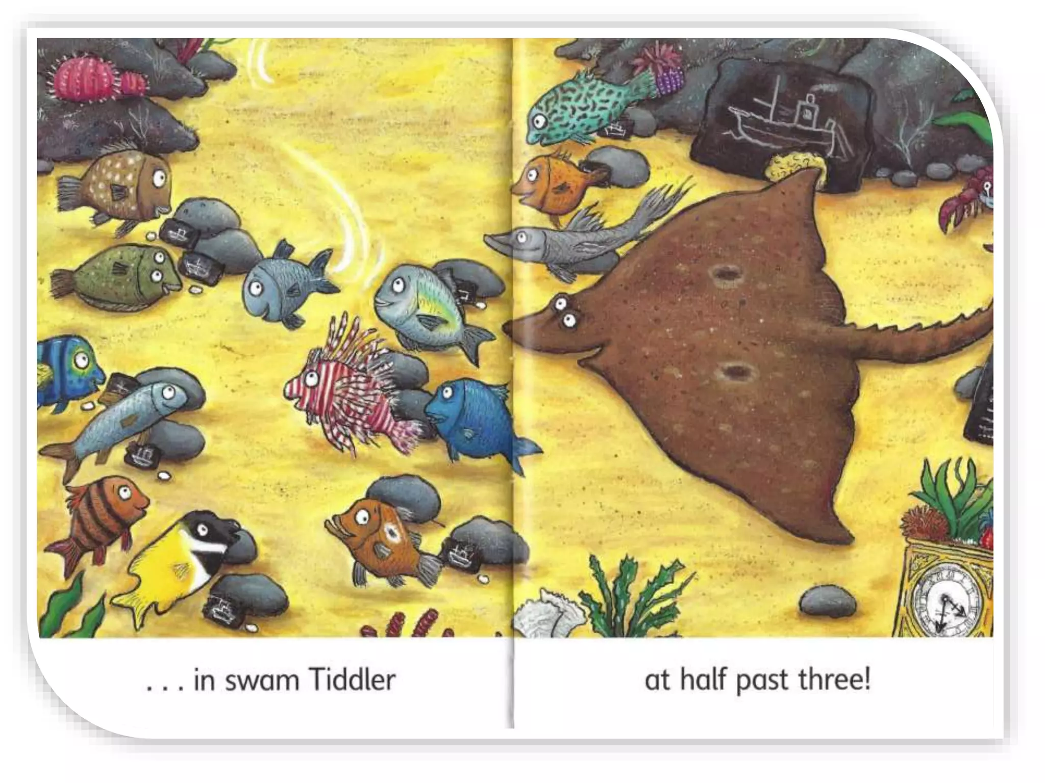 Tiddler the story telling fish | PPTX