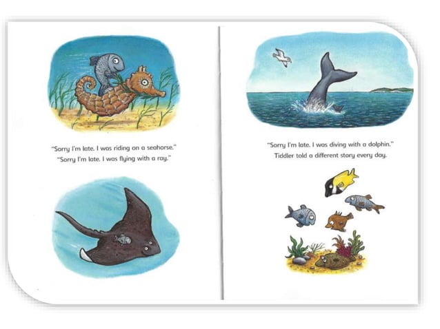 Tiddler the story telling fish | PPTX